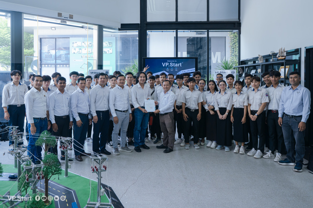 Welcome to National Polytechnic Institute of Cambodia (NPIC) Visit to the VP.Start Sen Sok ...