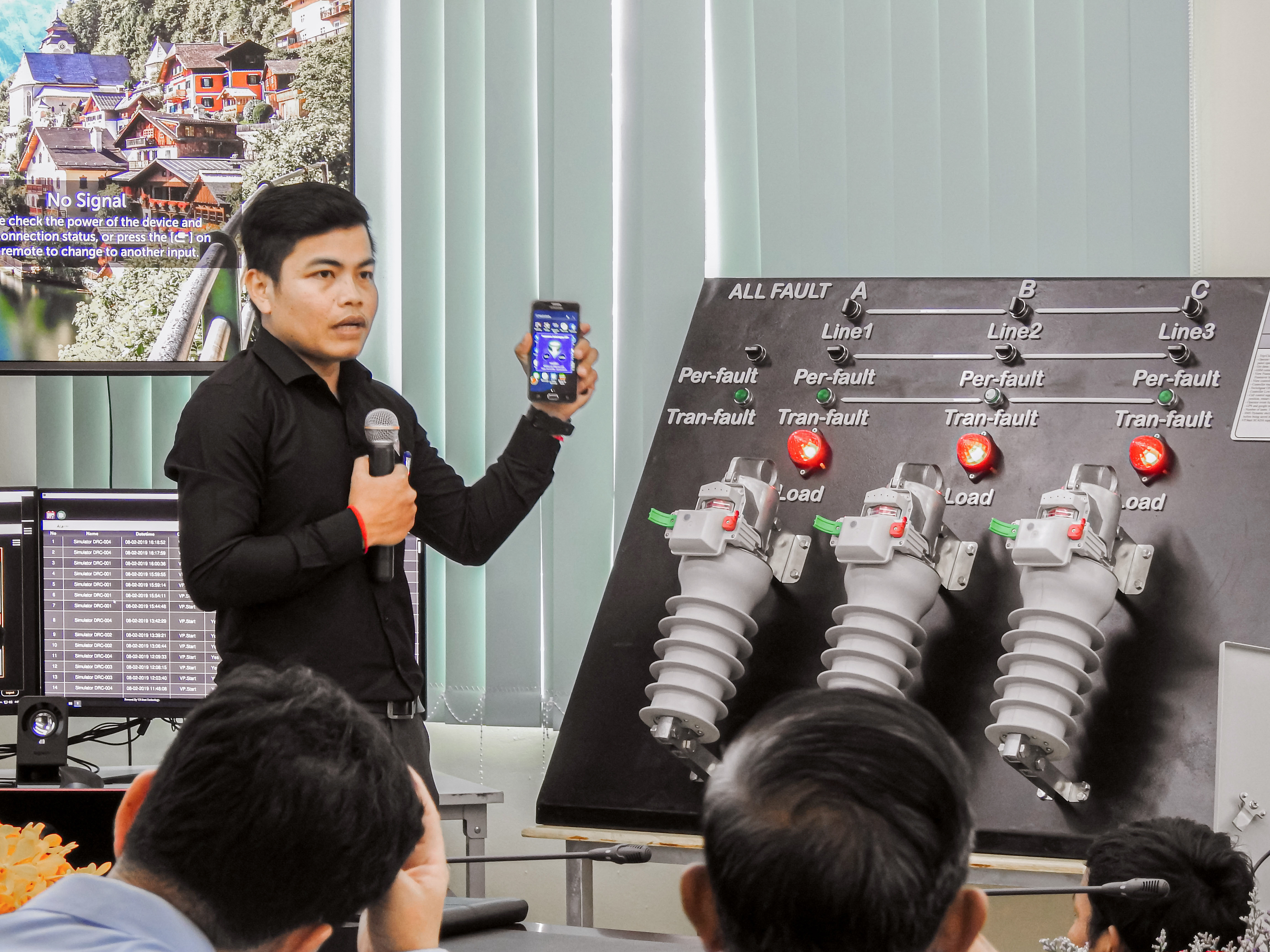 VP.Start Presents Its SCADA & Remote Control Systems To EDC Battambang