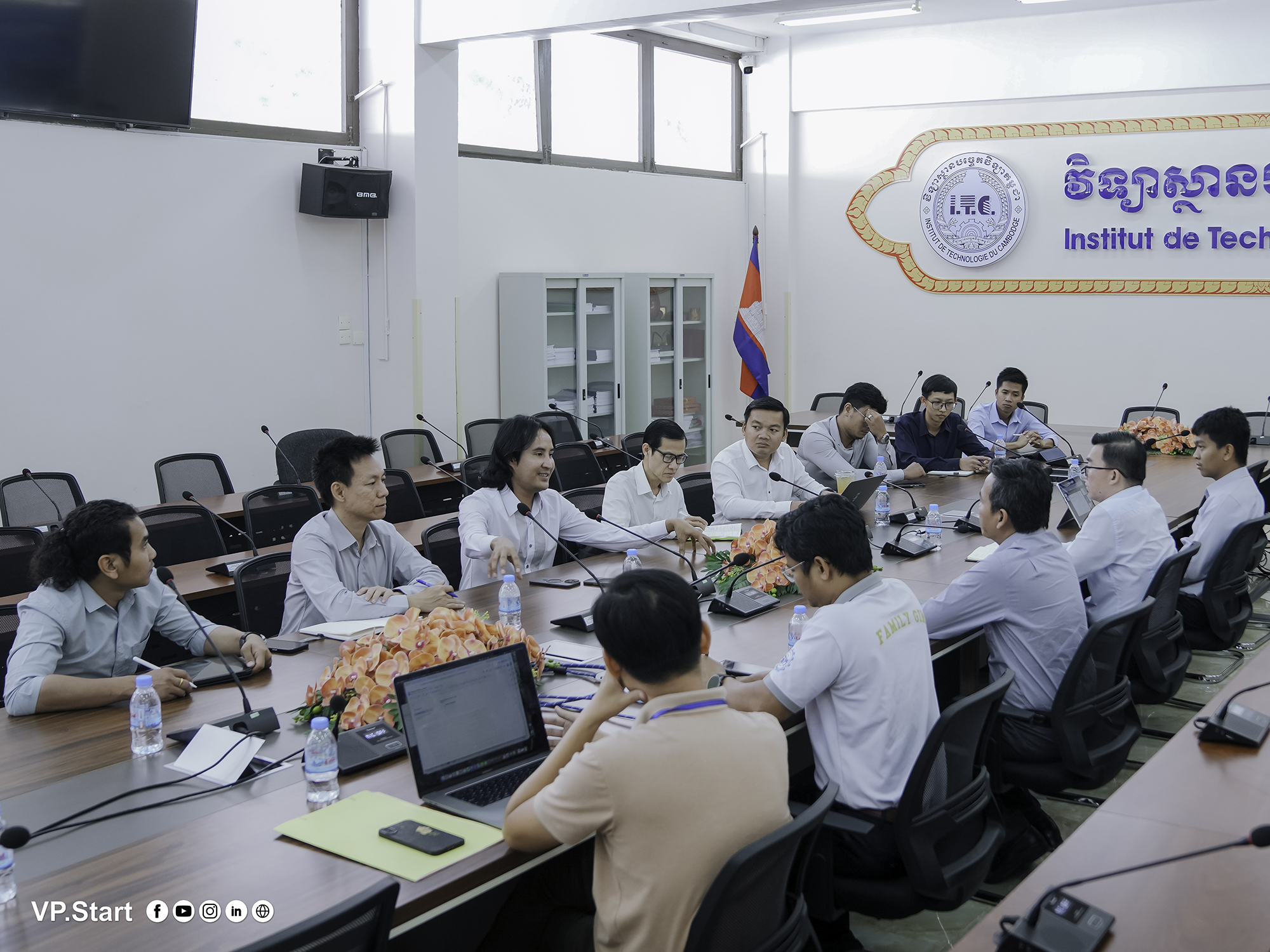 VP.Start Meets with H.E. Prof. Dr. Po Kimtho, Director General of the ITC