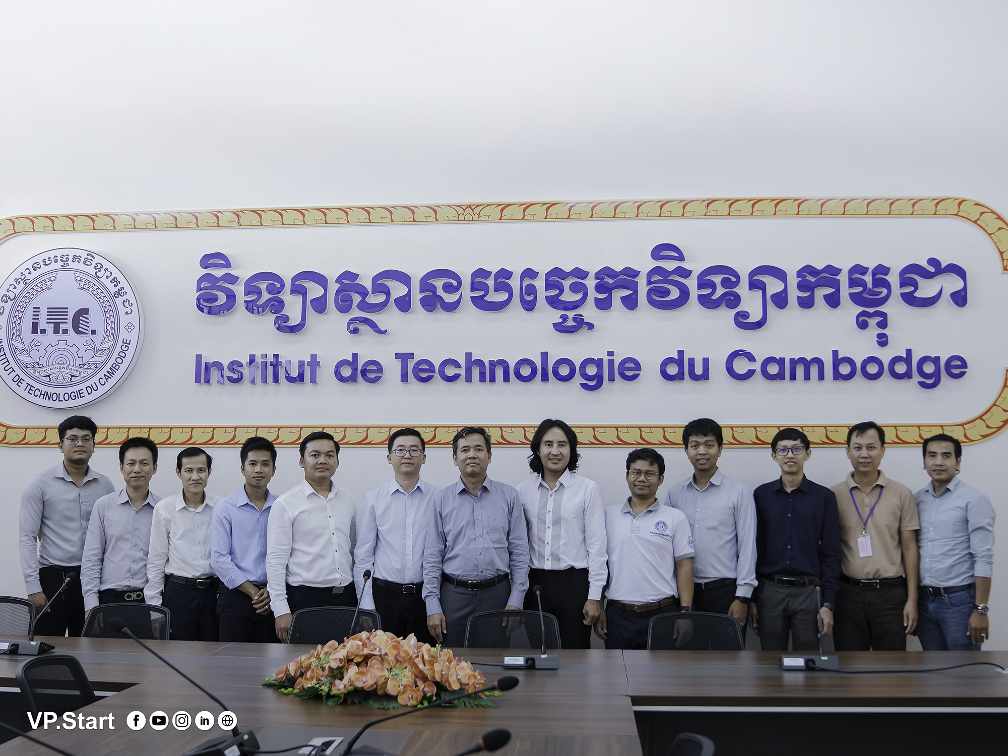 VP.Start Meets with H.E. Prof. Dr. Po Kimtho, Director General of the ITC