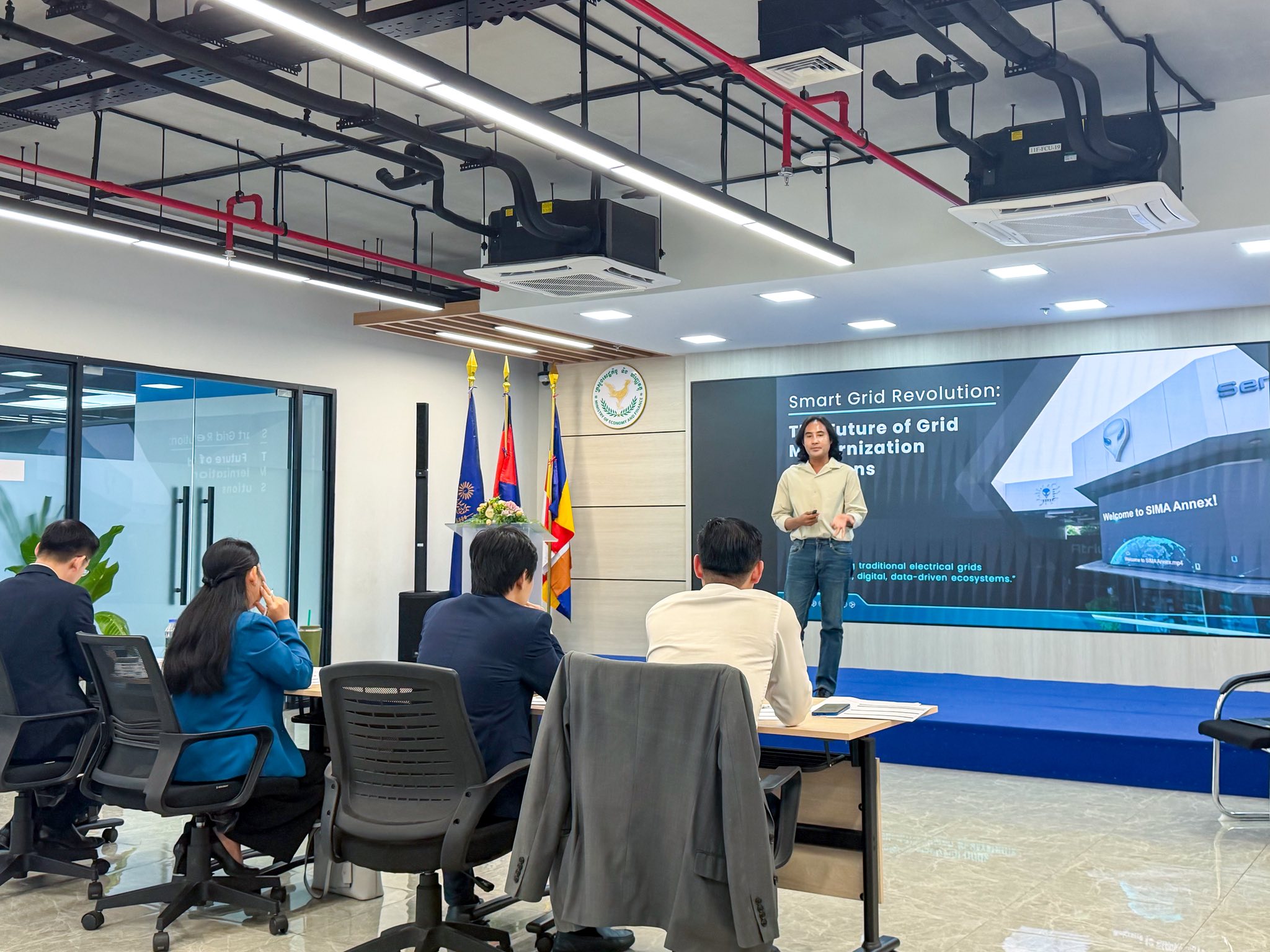 At the YEAC Business Pitch: Turning Challenges into Opportunities